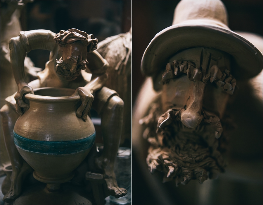 Despre Daniel Les si ceramica figurativa traditionala | Deer's Photography